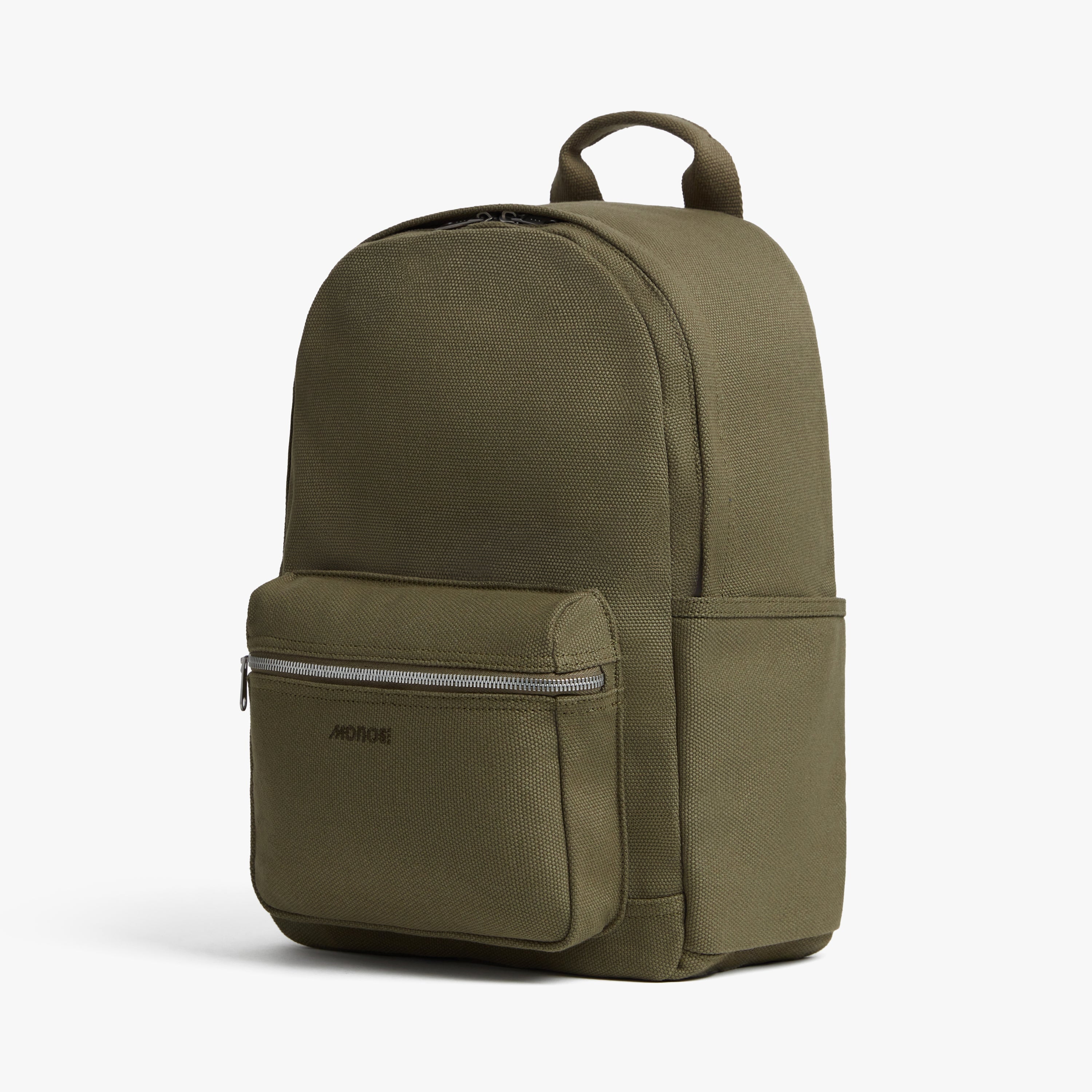 Gesso Backpack, Premium Cotton Canvas Bag | Monos Luggage