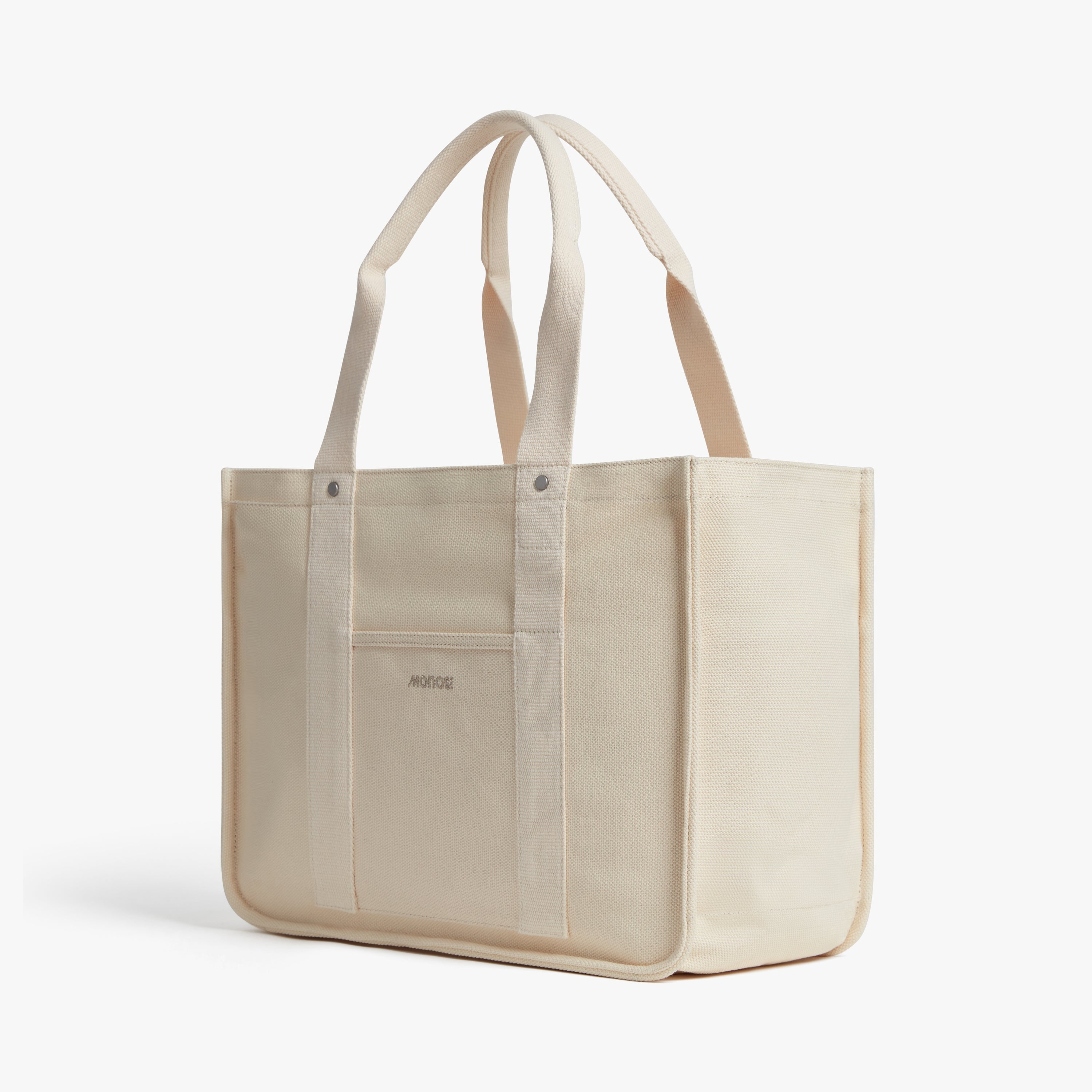 Gesso Tote, Premium Cotton Canvas Travel Bag | Monos Luggage