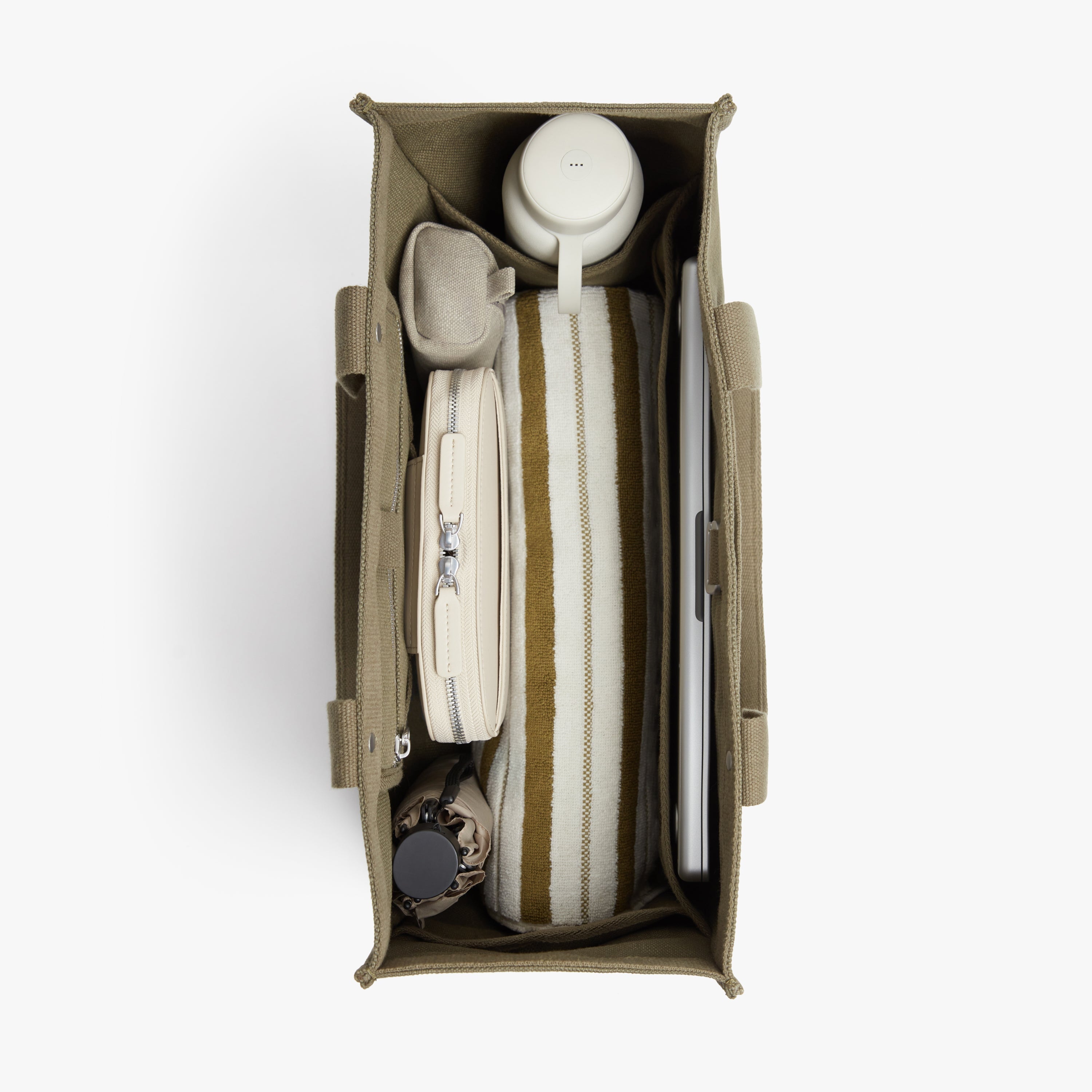 Gesso Tote, Premium Cotton Canvas Travel Bag | Monos Luggage