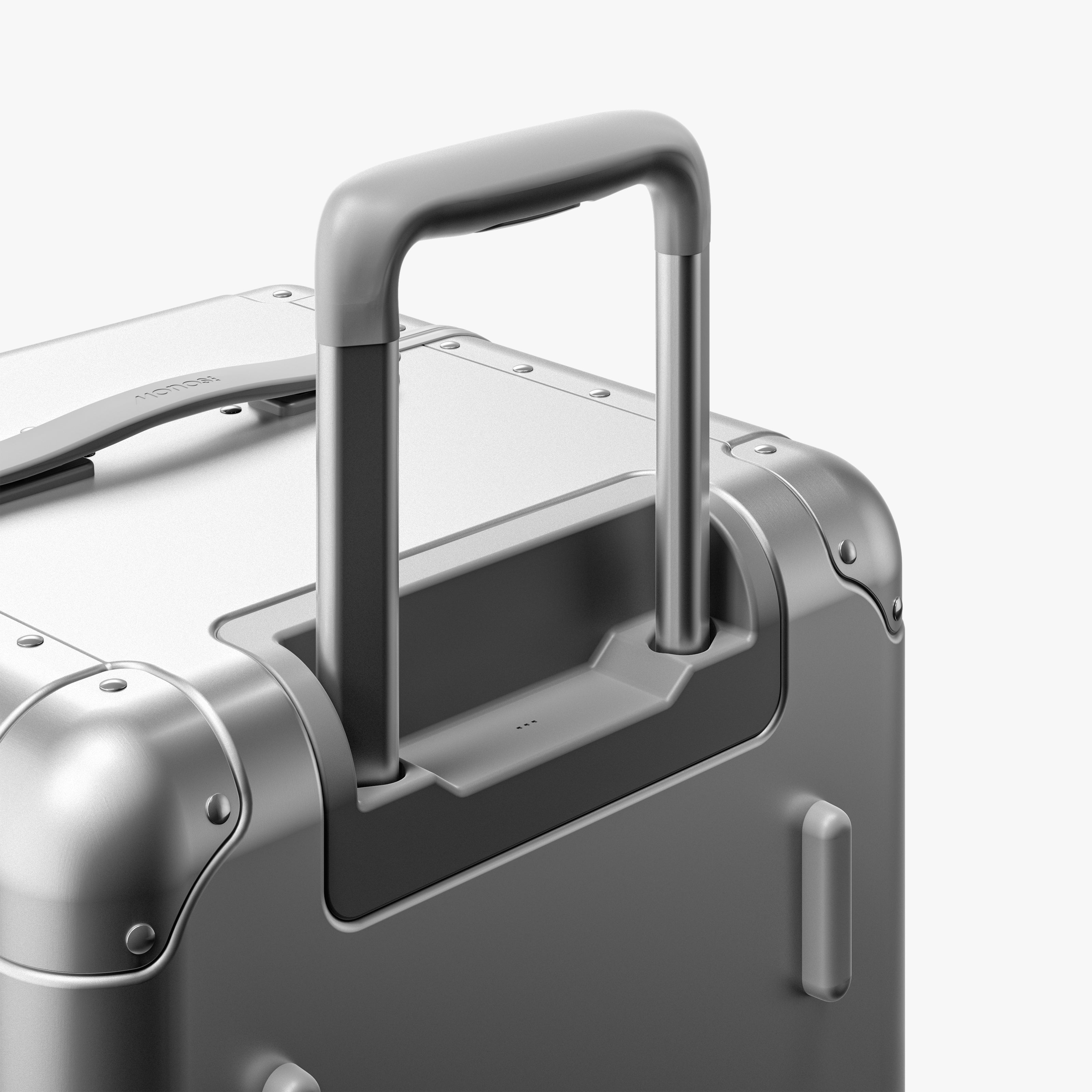 Aluminum Trunk Check-In | Monos Luggage and Suitcases