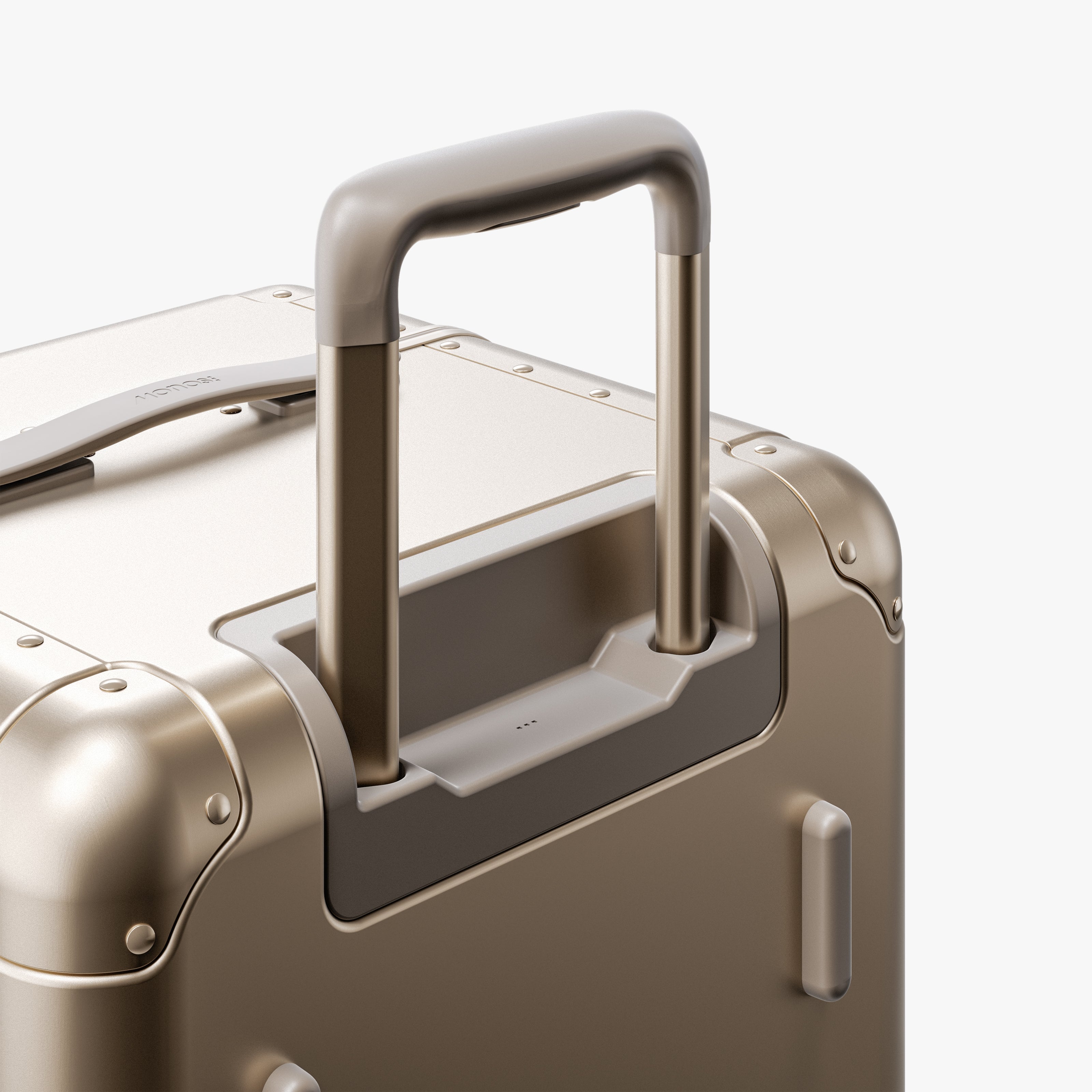 Aluminum Trunk Check-In | Monos Luggage and Suitcases