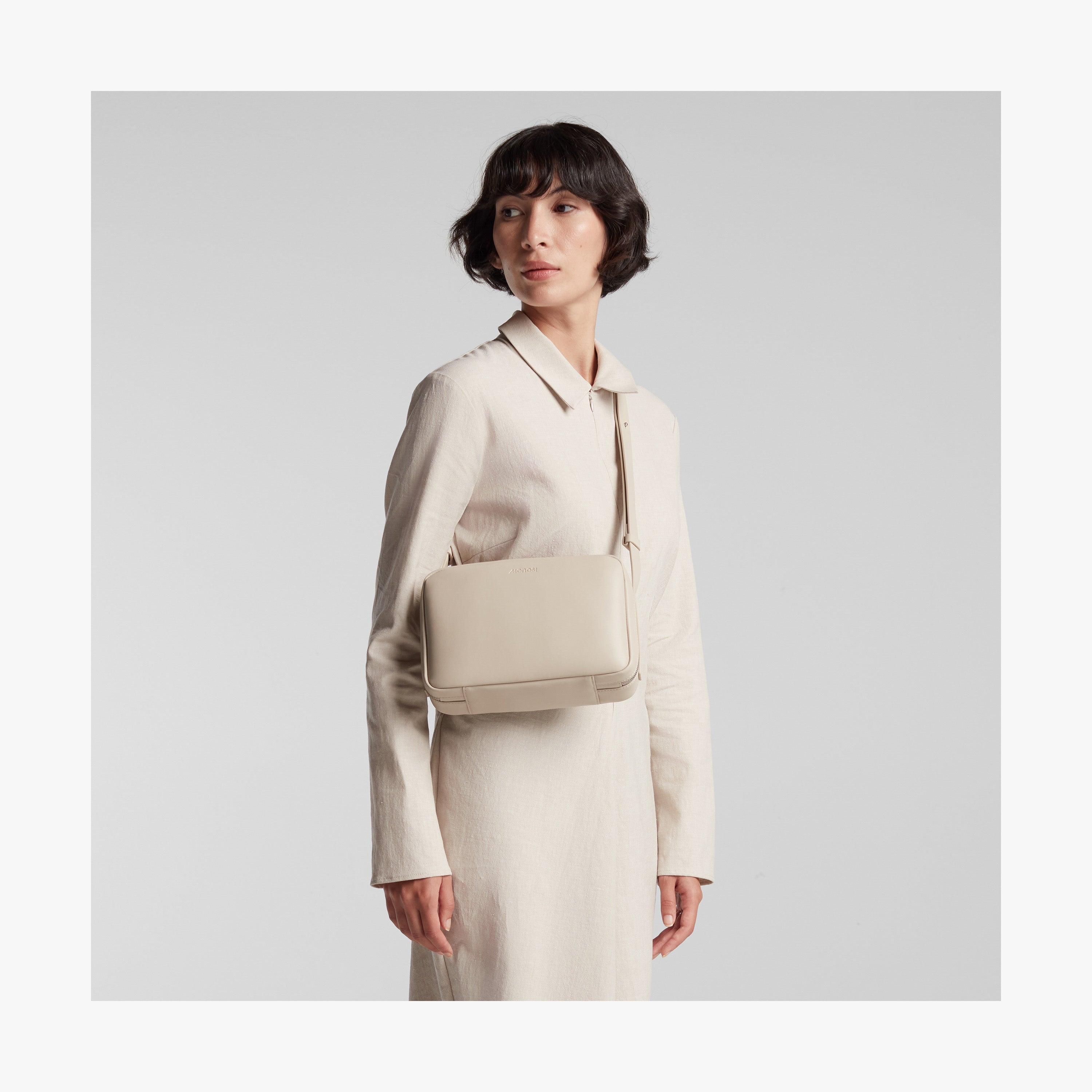 Metro Crossbody, Vegan Leather Shoulder Bag | Monos Luggage & Bags