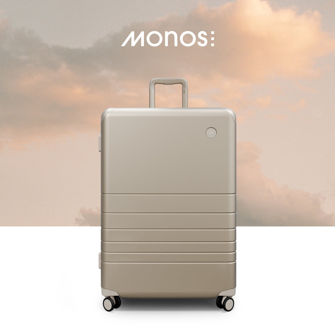 Hybrid Check-In Large Luggage | Aluminum Suitcases – Monos