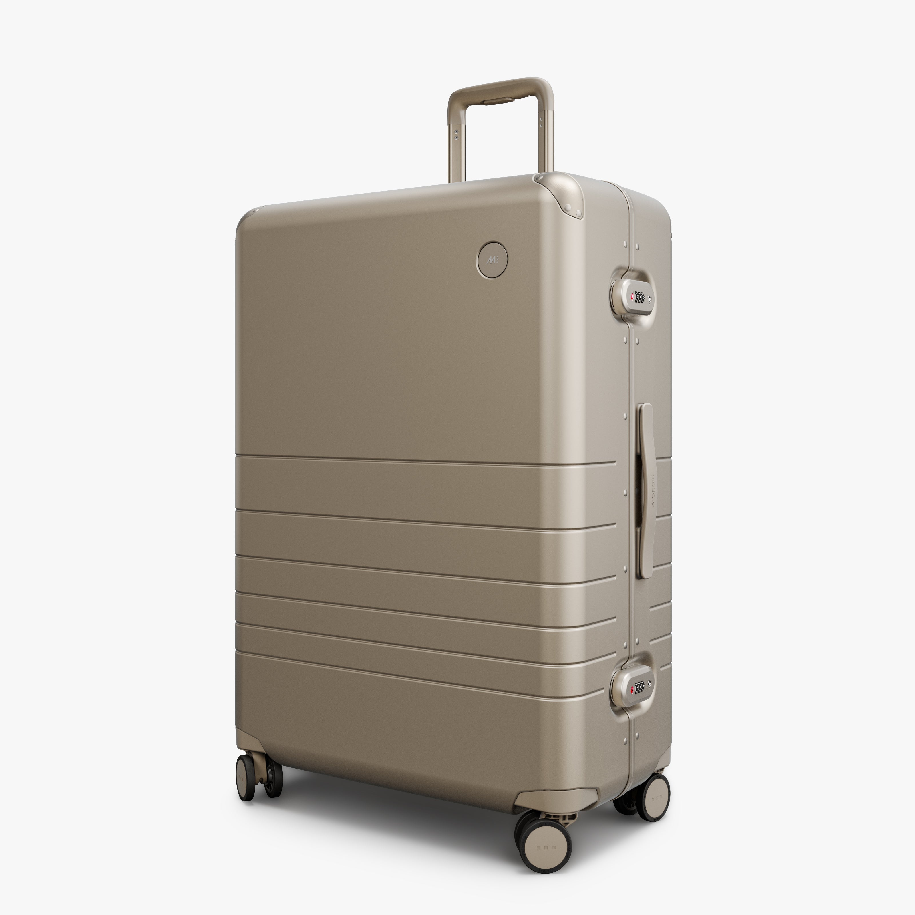 Hybrid Check-In Large Luggage | Aluminum Suitcases – Monos