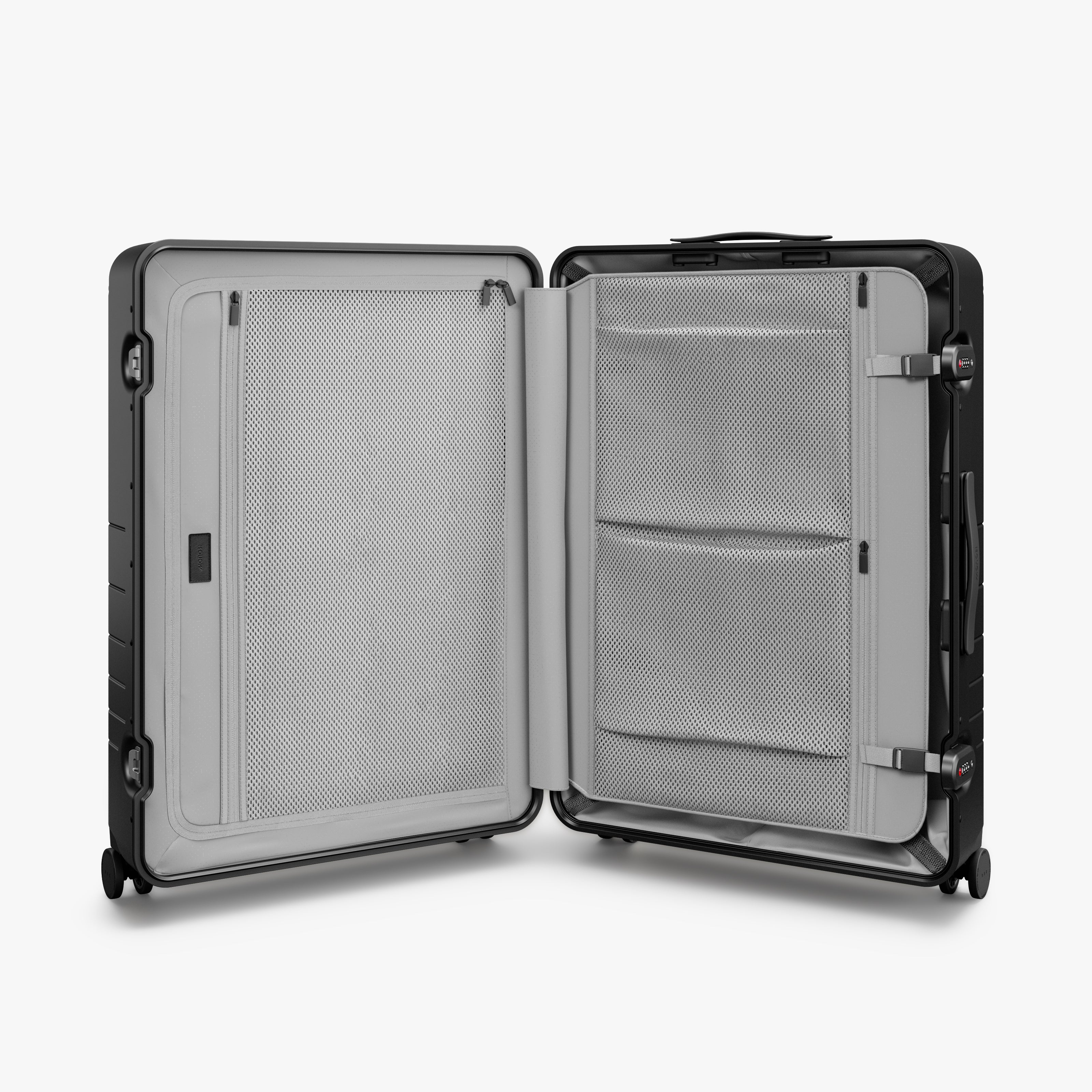 Hybrid Check-In Large Luggage | Aluminum Suitcases – Monos