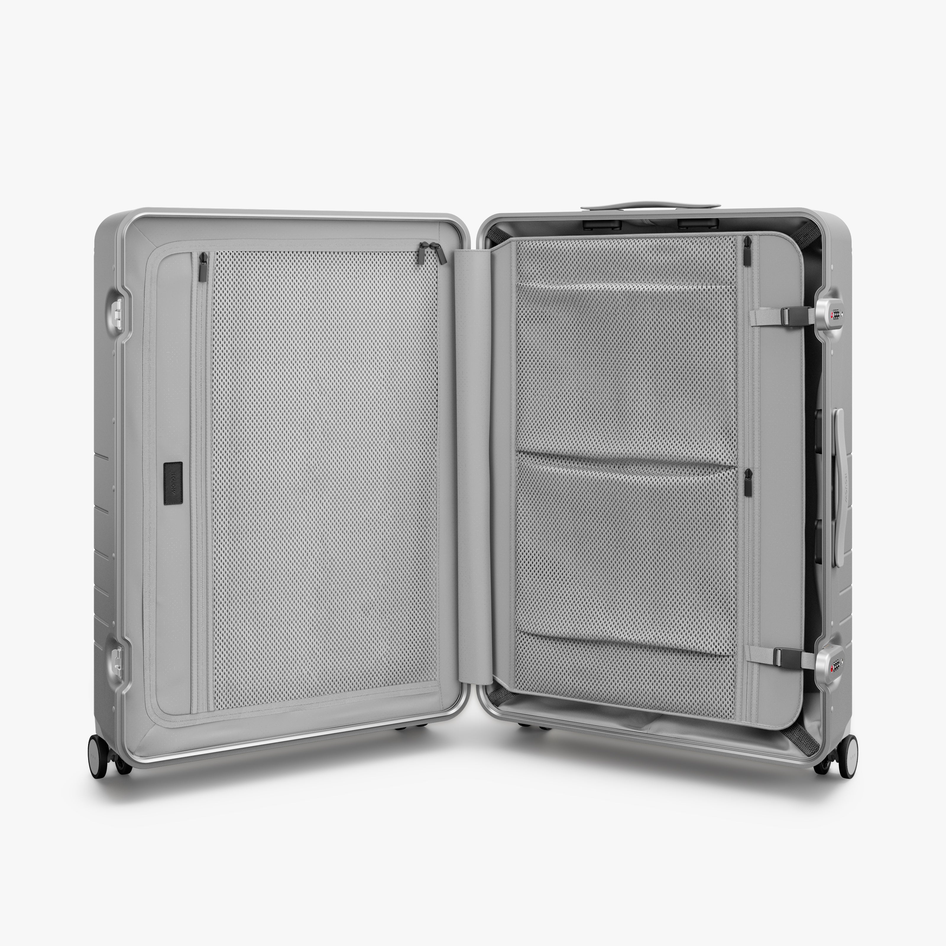 Hybrid Check-In Large Luggage | Aluminum Suitcases – Monos