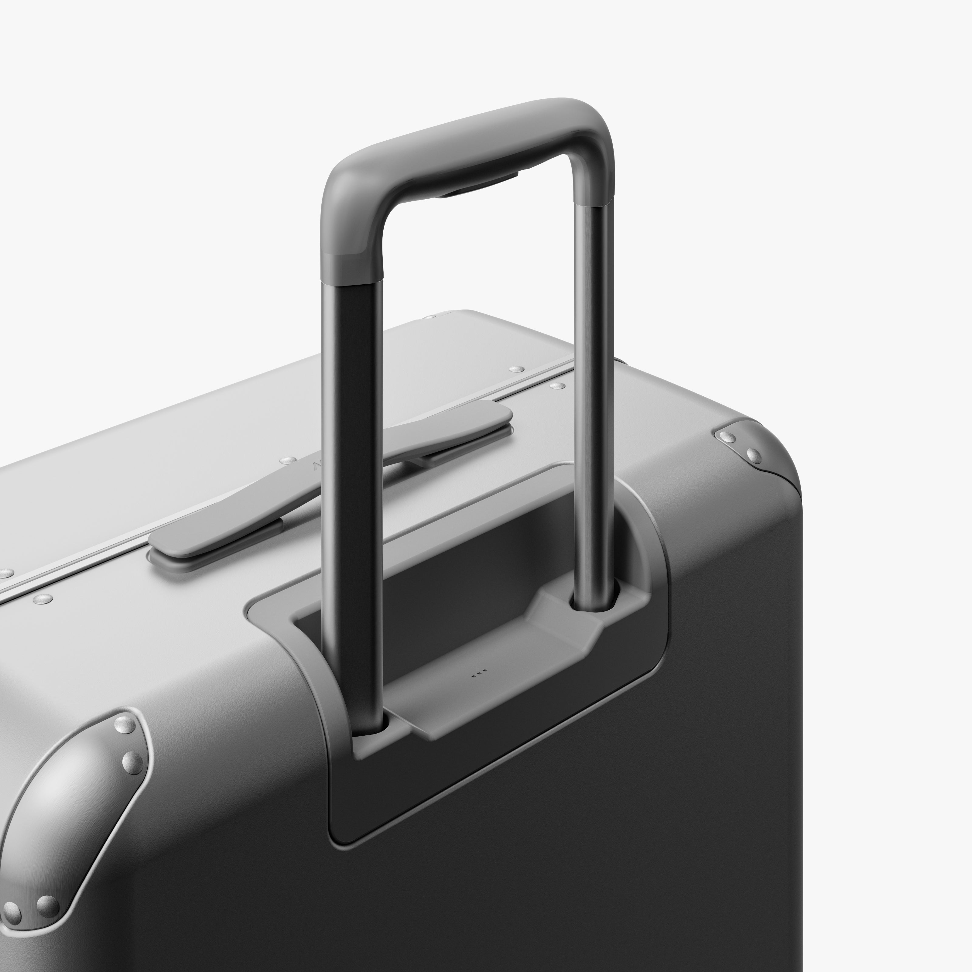 Hybrid Check-In Medium Luggage | Aluminum Suitcases – Monos