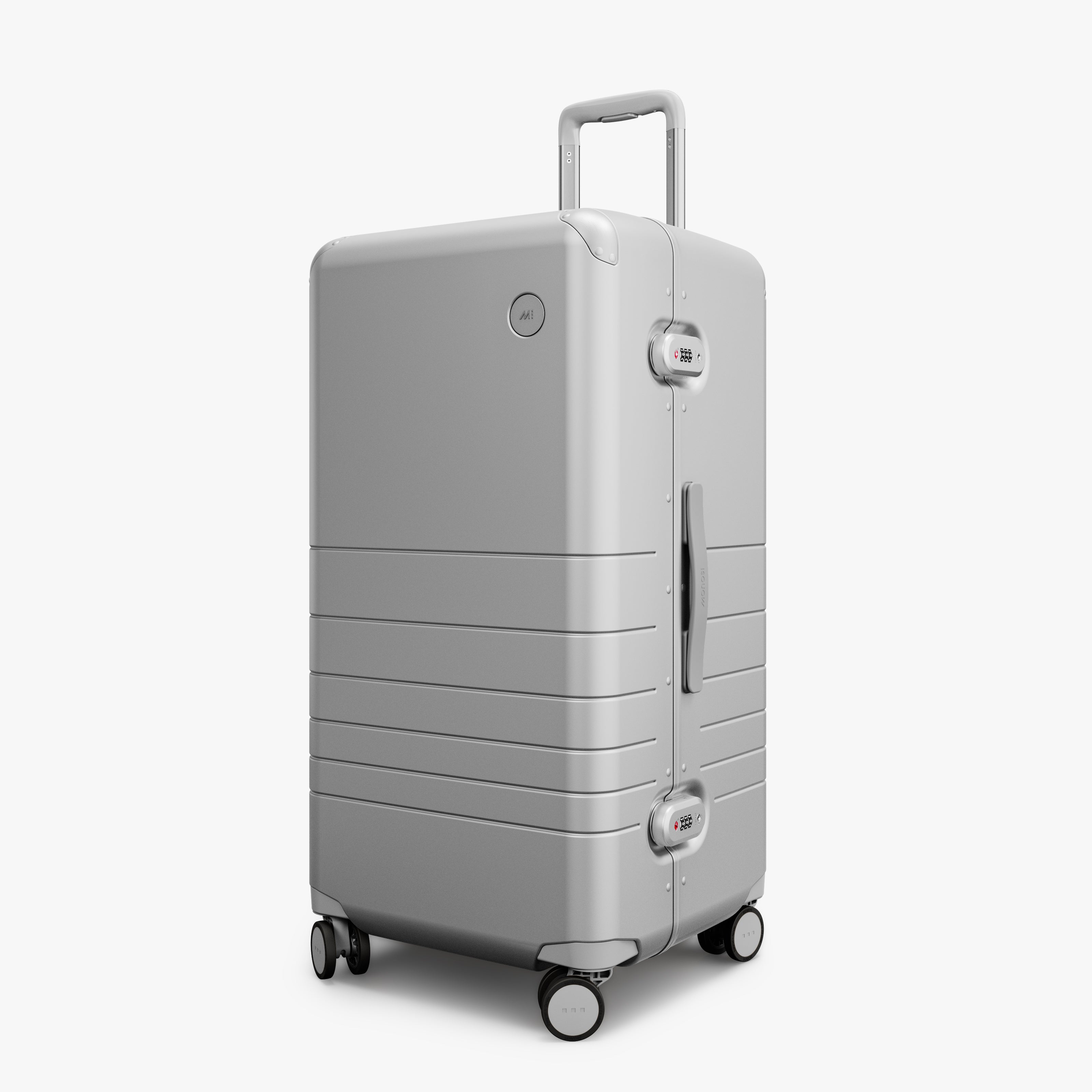 Hybrid Trunk Check-In Luggage | Aluminum Suitcases – Monos