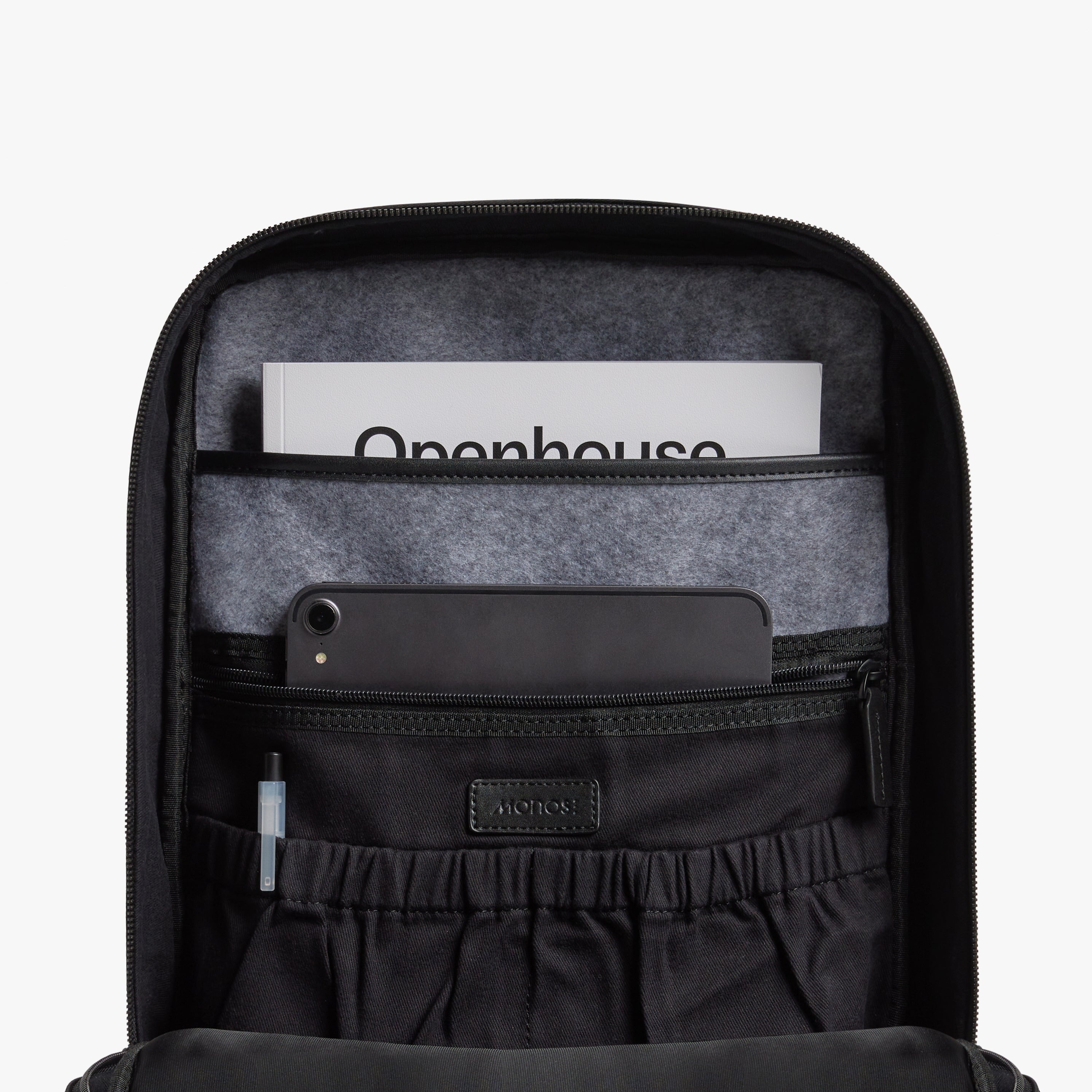 Metro Backpack, Nylon and Vegan Leather | Monos Luggage & Bags